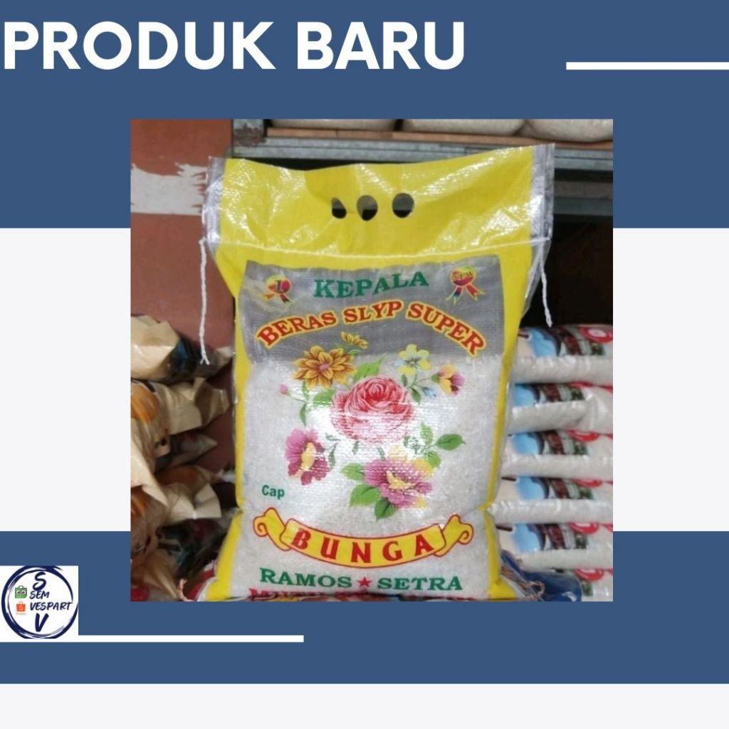 Jual Beras Bunga premium 5kg | Shopee Indonesia