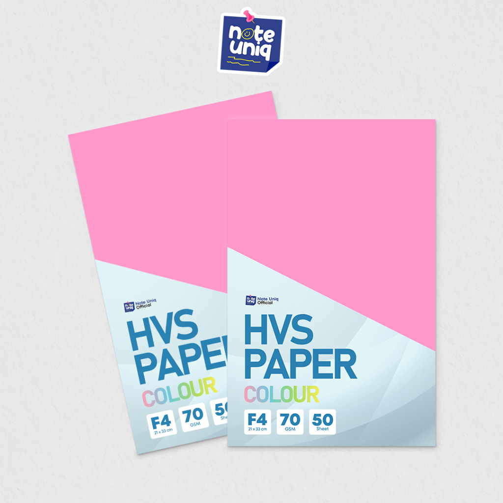 Jual Kertas HVS Warna Pink 70 GSM F4 - Isi 50 Lembar | Shopee Indonesia