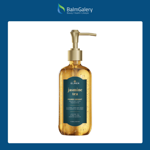 Jual ELMER Jasmine Tea Body Wash Power Bright Serum With Niacinamide ...