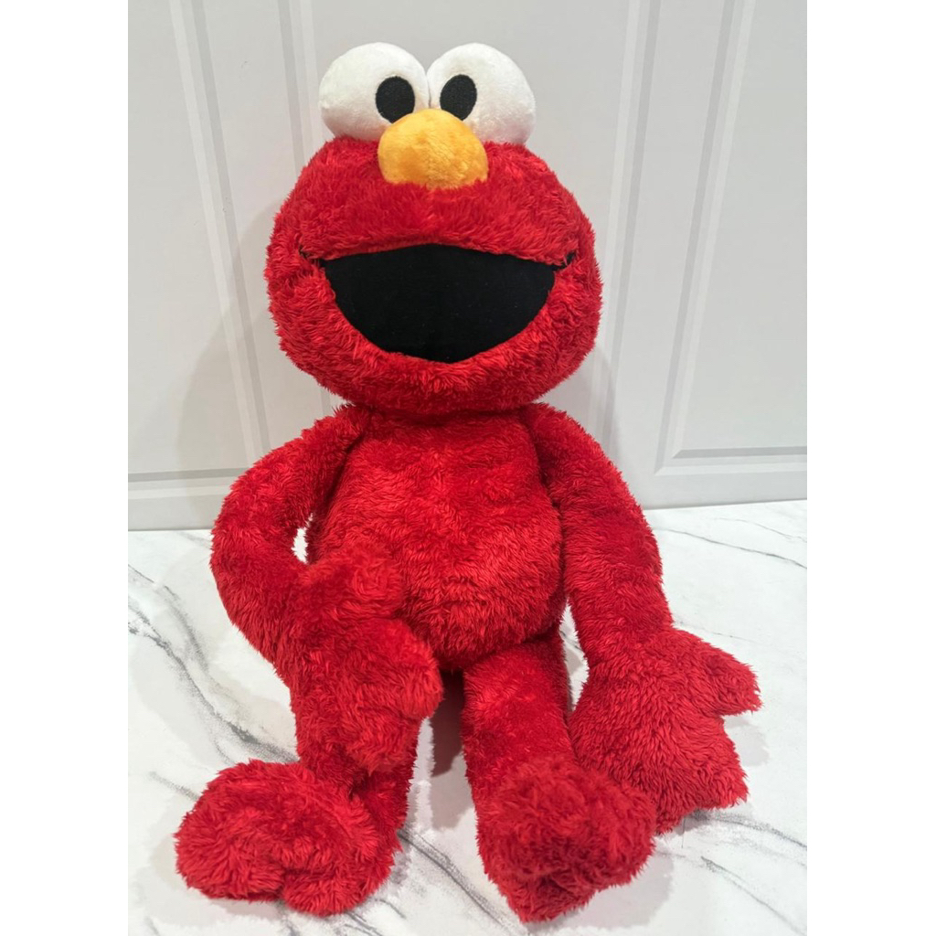 Jual Boneka Plushie Elmo Polos Sesame Street Universal Studios Japan ...