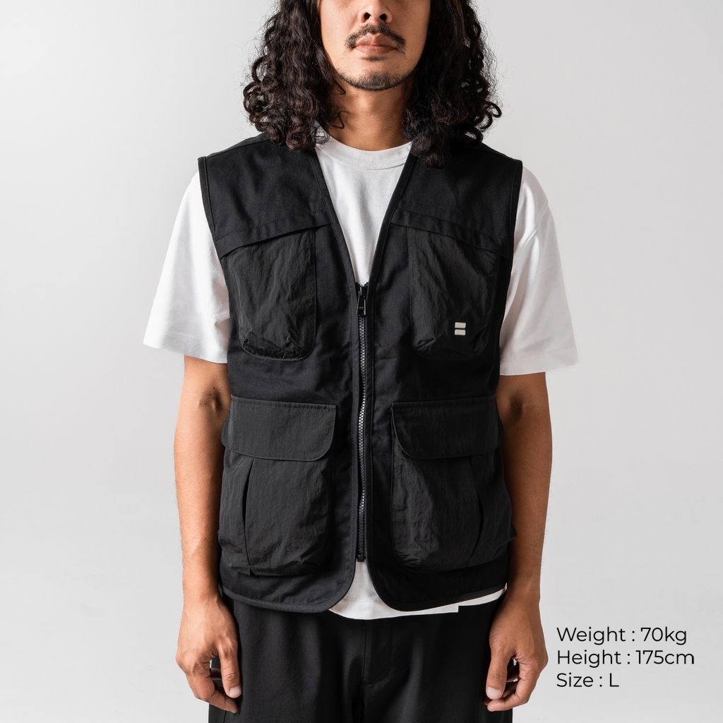 Jual Bodypack Plutone Vest Jacket Rompi Outer Travel Harian Fungsional ...