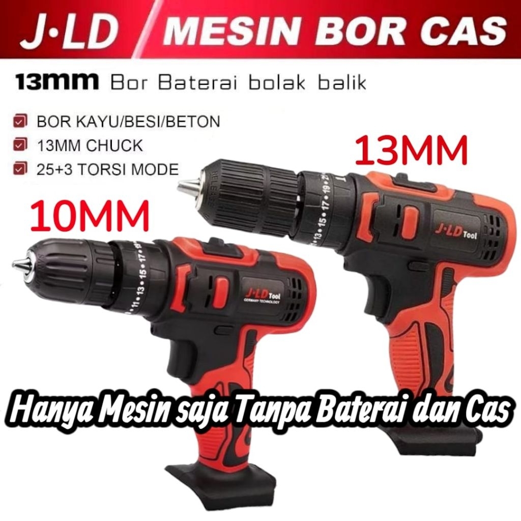 Jual BOR JLD ONLY 36 VF mesin bor cas TANPA BATERAI DAN CAS -35NM Mesin ...