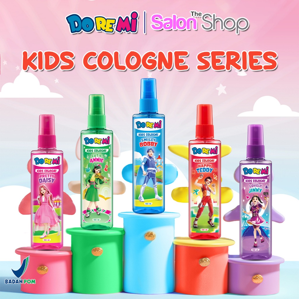 Jual Doremi Cologne Anak Spray Kids Collection Wangi Segar Tahan Lama ...