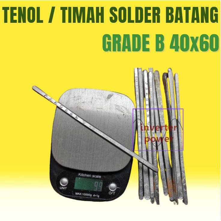 Jual Timah batang PATRI 40x60 kualitas bagus timah untuk penebalan ...