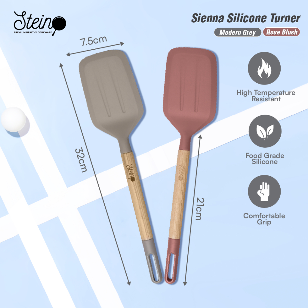 Jual STEIN Sienna Sutil Spatula Turner Silikon | Shopee Indonesia