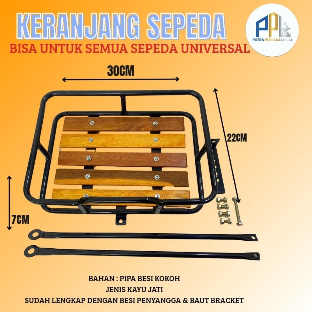 Jual KERANGJANG SEPEDA/FRONT RAK SEPEDA FIXIE FEDERAL MINION SELI MTB ...