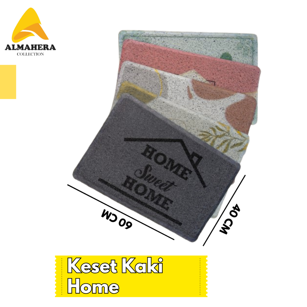 Jual Keset Kaki Welcome Home Tulisan | Shopee Indonesia