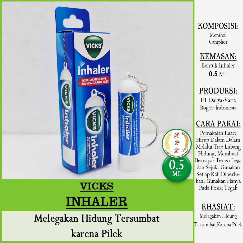 Jual VICKS INHALER - LANG INHALER - HURIX's INHALER - BoHe Bing ...