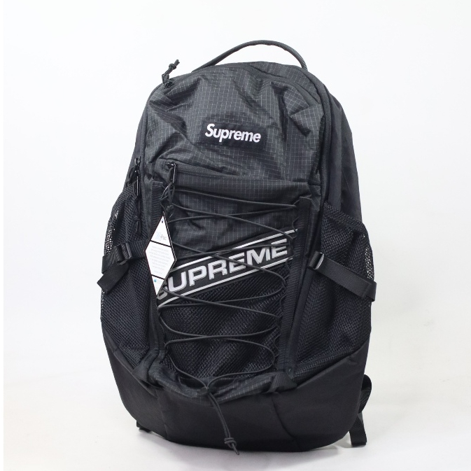 Jual SUPREME BACKPACK FW23 BLACK (100% Original) | Shopee Indonesia