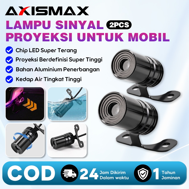 Jual Lampu Sen LED 2PCS Lampu Sein Proyeksi Mewah Tahan Air untuk ...