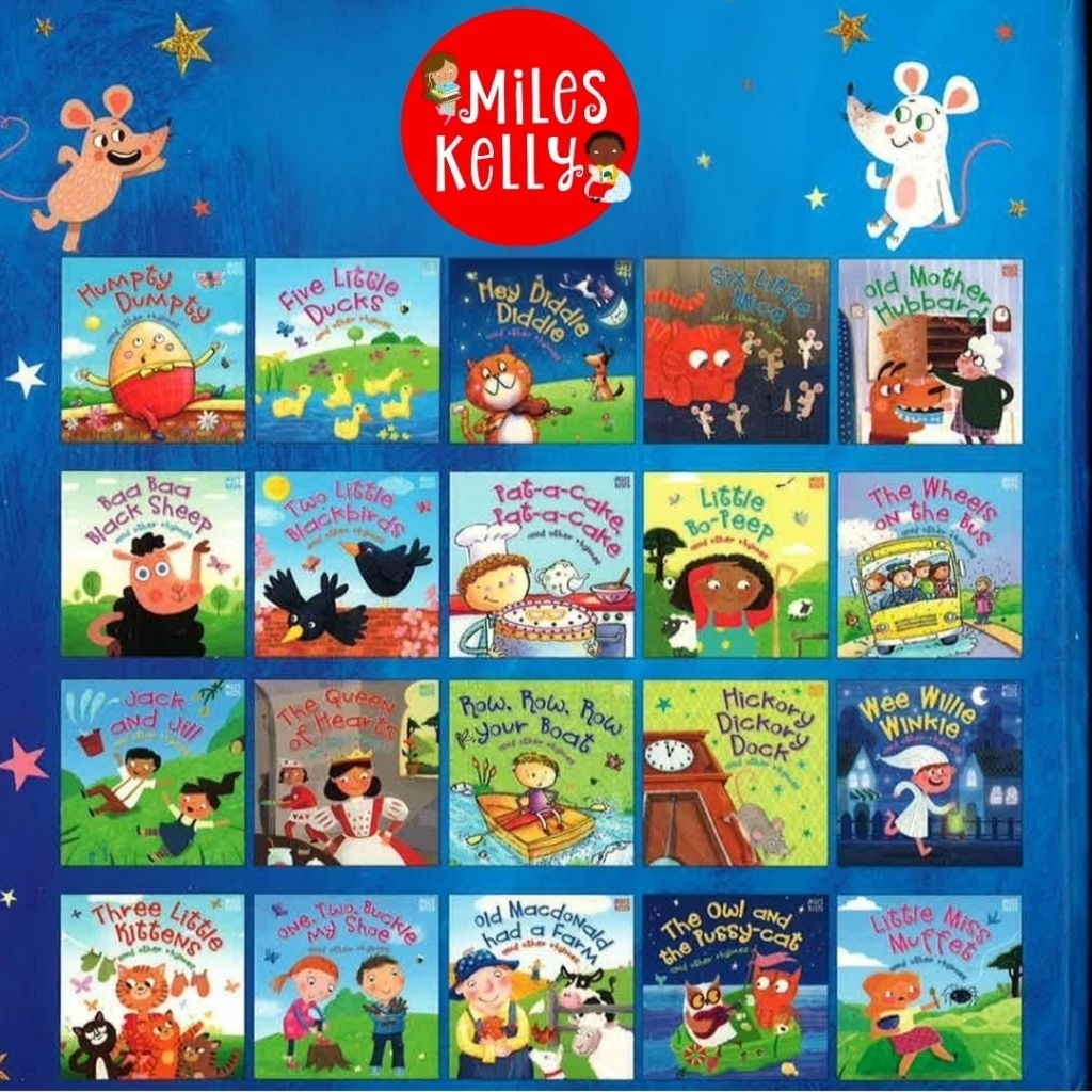 Jual Miles Kelly Nursery Rhymes - English Children Book | Shopee Indonesia
