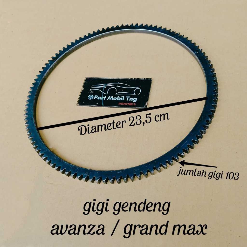 Jual Gear Gigi Roda Gendeng Roda Gila Flywheel Toyota Daihatsu Avanza ...