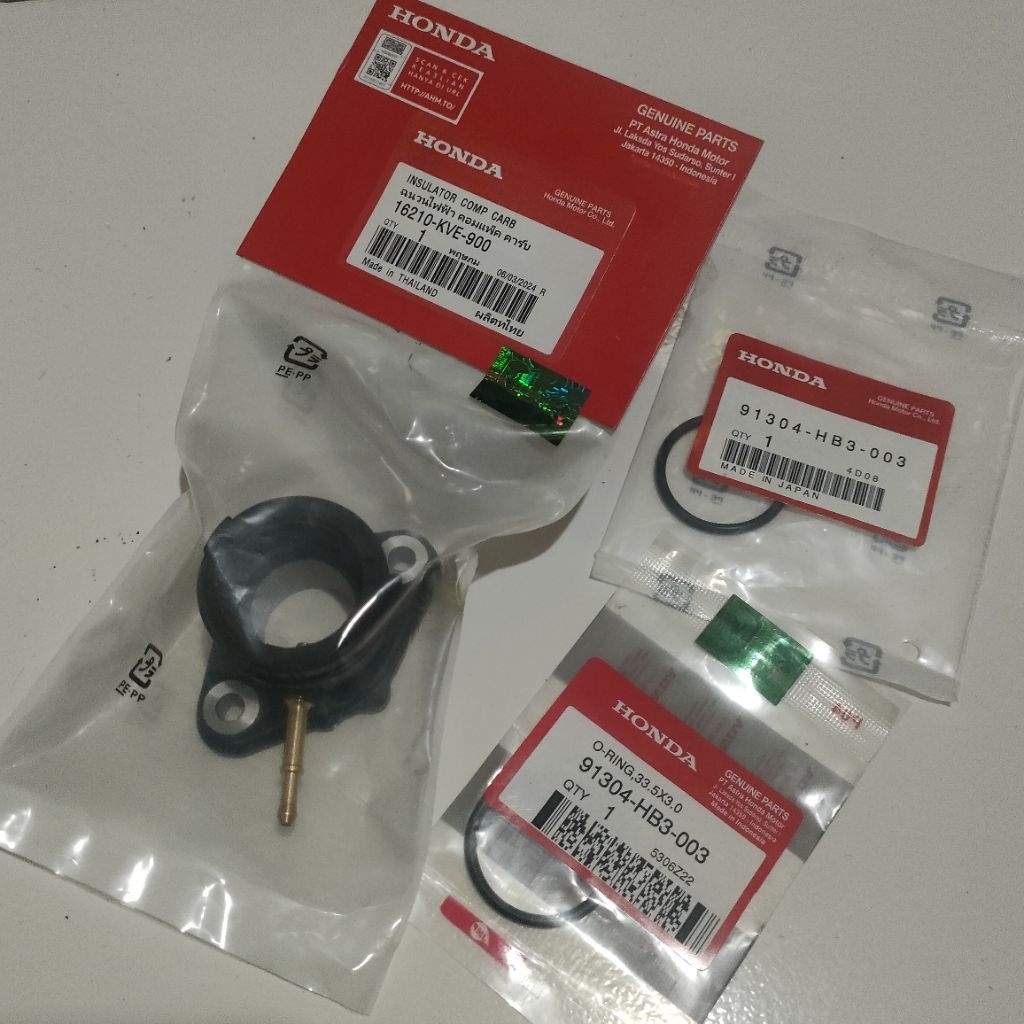 Jual 16210-KVE-900 INTAKE INSULATOR MANIPUL MANIPOL KARBURATOR Megapro ...