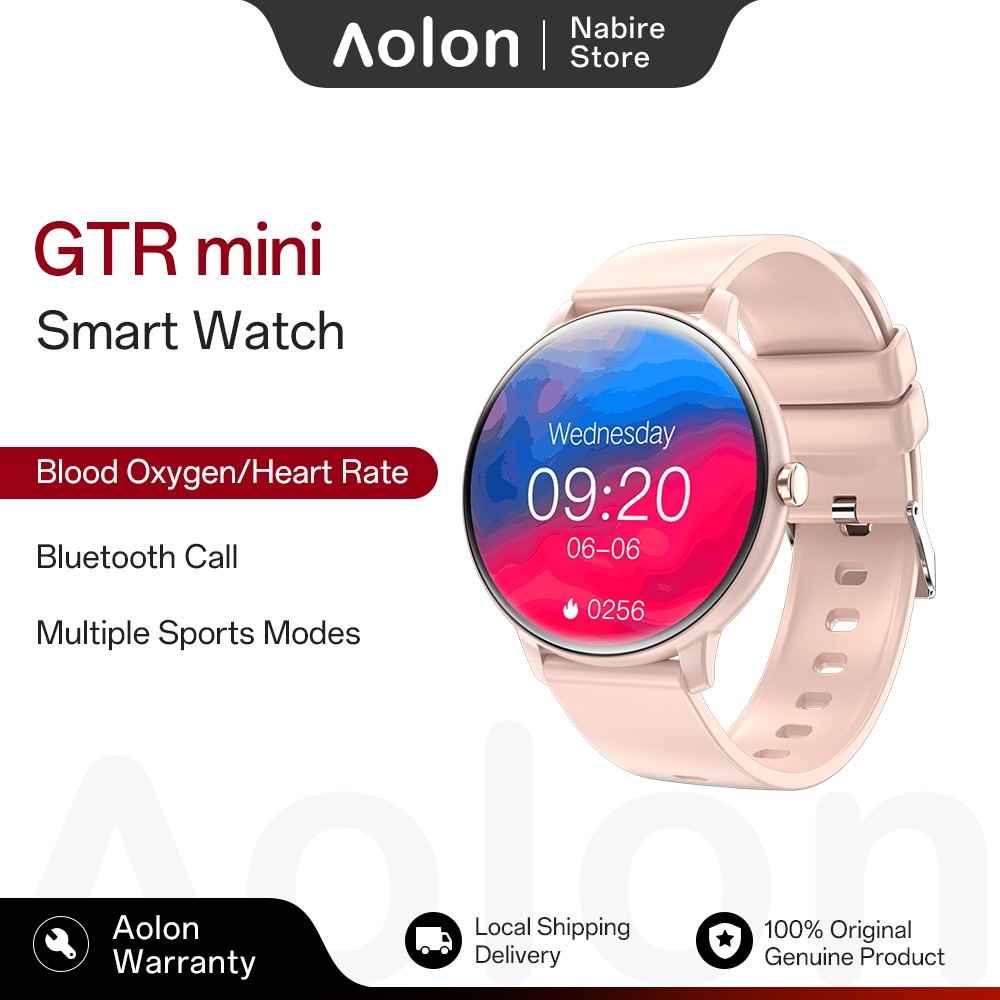 Jual Aolon GTR Mini Smartwatch Huafit 1.39" IPS HD Screen 100+ Sports ...