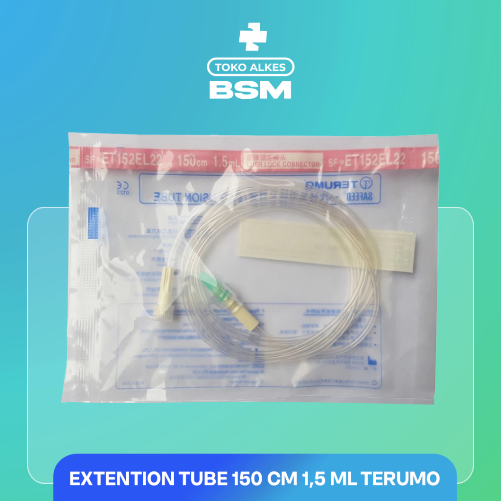 Jual BSM - EXTENTION TUBE 150 CM 1,5 ML TERUMO selang penghubung ...