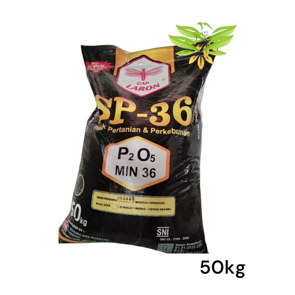 Jual SP 36 Laron 25kg Pupuk Super Fosfat 36% pupuk untuk pertumbuhan ...