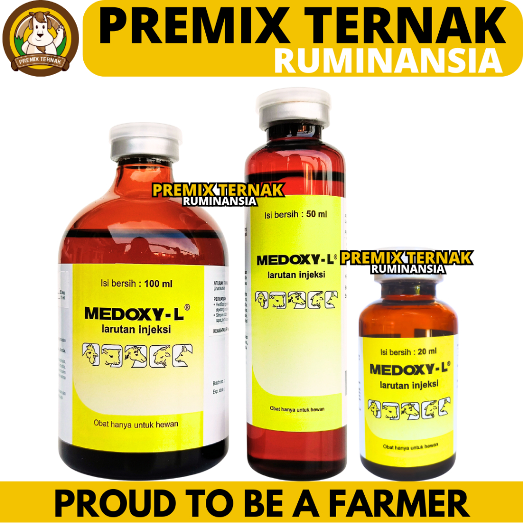 Jual MEDOXY L 100ML MEDOXY L 50ML MEDOXY L 20ML MEDION - Obat Hewan ...