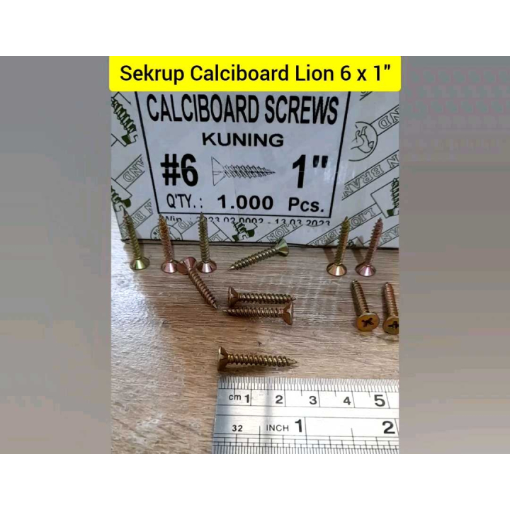 Jual SEKRUP GRC 6x1 CALCIBOARD LIST PLANG GRC / ROOFING BAJA RINGAN ...