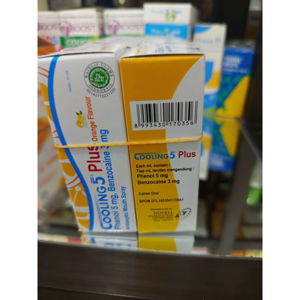 Jual Cooling five cooling 5 mouth spray | Shopee Indonesia