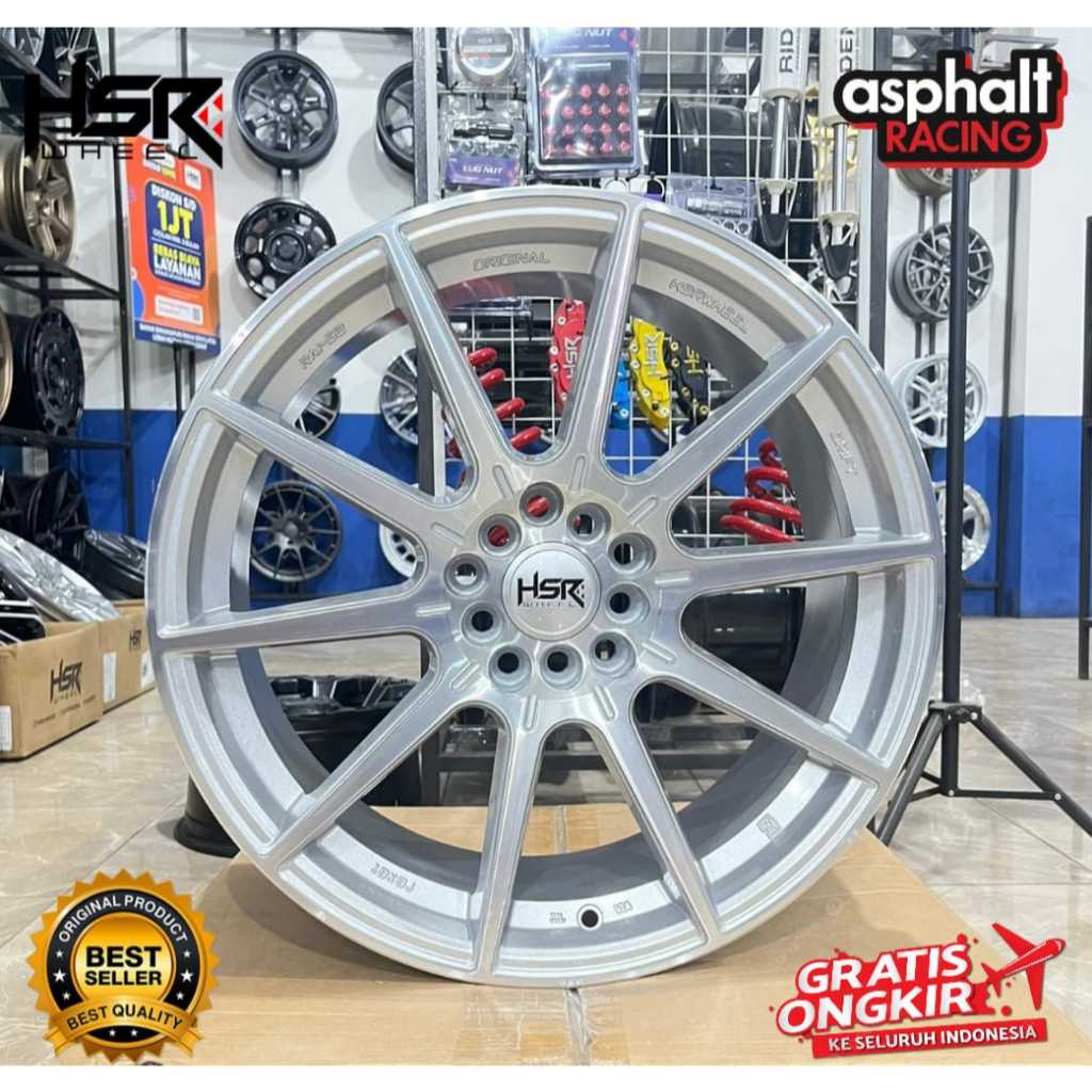 Jual Velg Mobil Racing R18 HSR RAI S2 PCD 5X100/5X114,3 Untuk Xforce ...