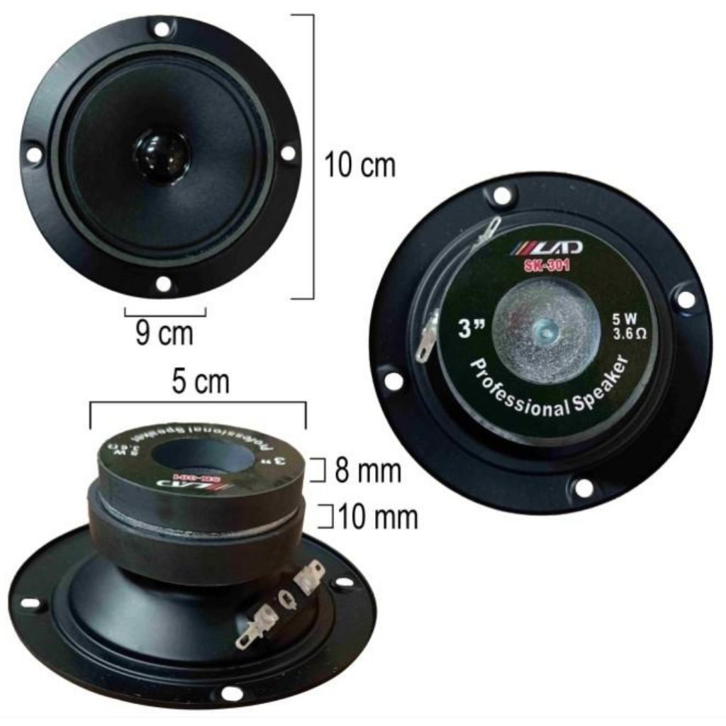 Jual Tweeter LAD SK301 For BMB 3 Inch Tweeter Double Magnet 3 Inch ...