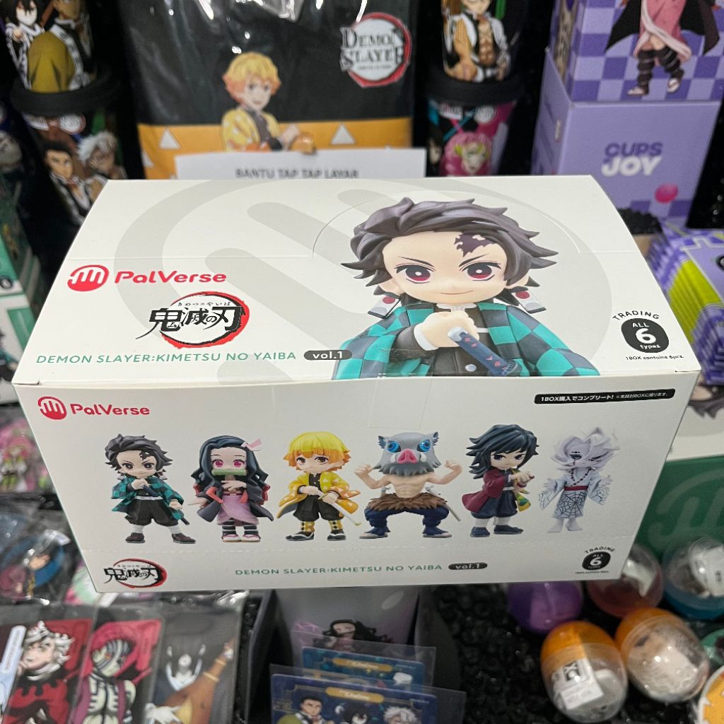 Jual Full 1 Set 6 Box Family Mart Demon Slayer Kimetsu No Yaiba KNY ...