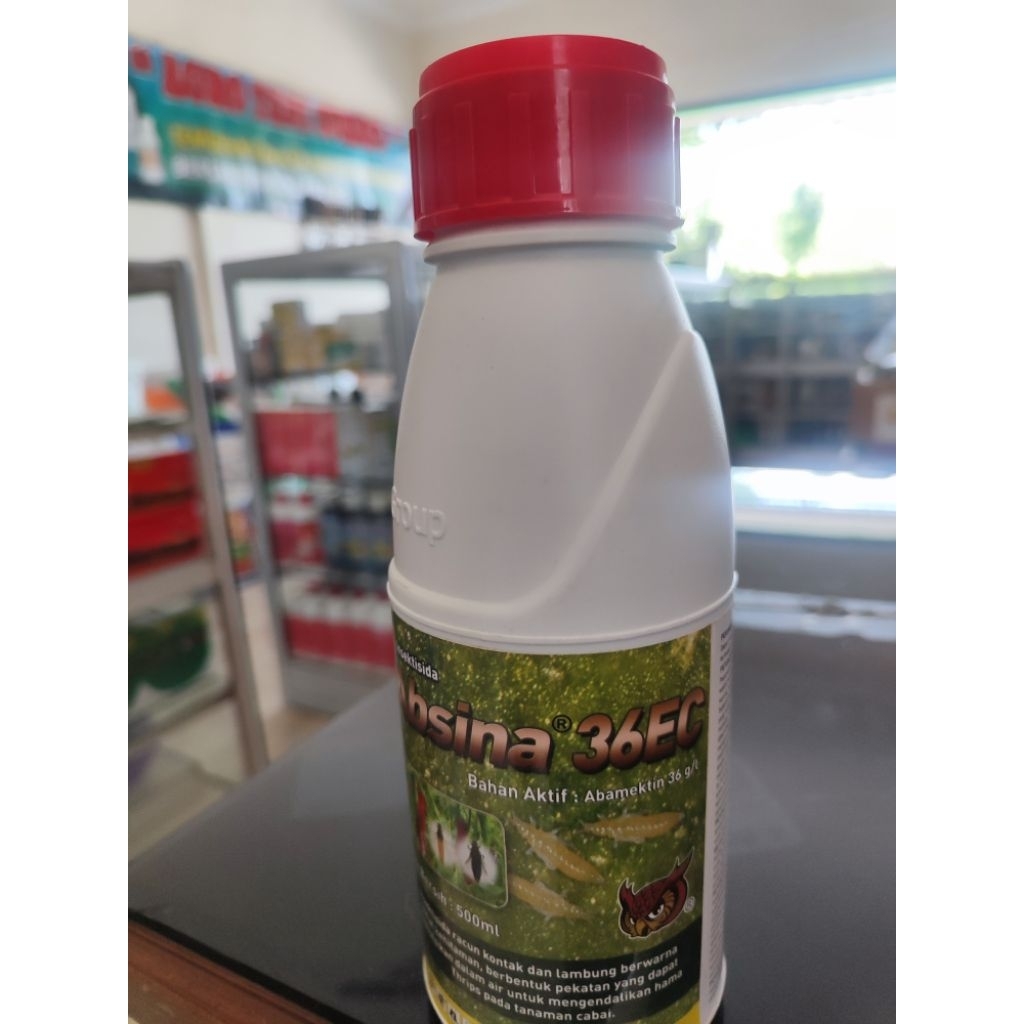 Jual Insektisida Absina 36 EC kemasan 500ml Double Abamectin | Shopee ...
