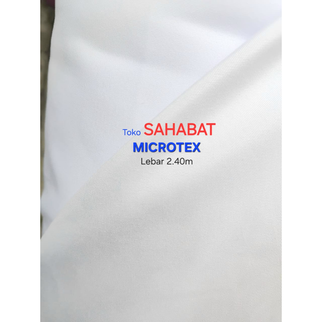 Jual Kain Katun Microtex METERAN Lebar 240cm | Shopee Indonesia