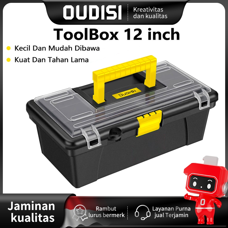 Jual OUDISI Tool Box Mini 12 Inch Kotak Perkakas/Kotak Alat Multifungsi ...