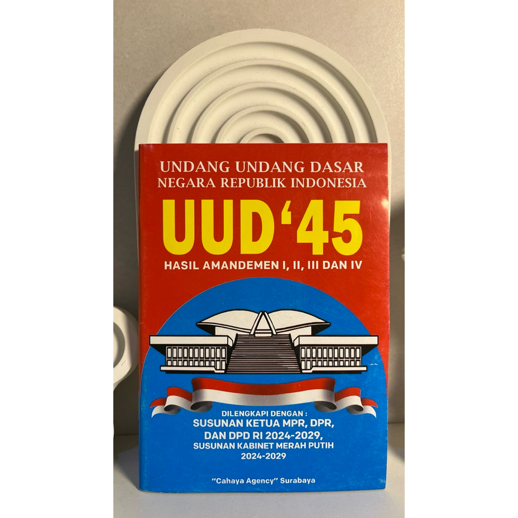 Jual Buku Undang-undang Dasar Negara Republik Indonesia “UUD ‘45” Hasil ...