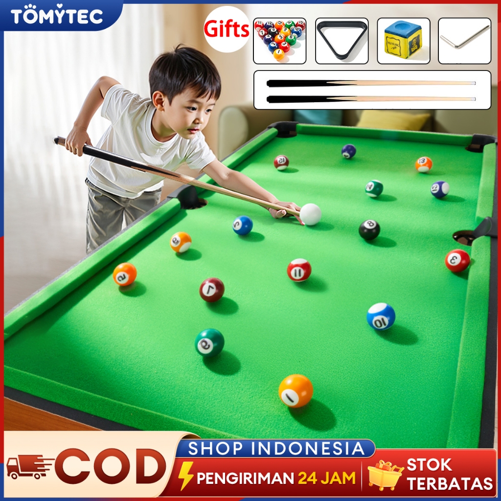Jual [SET LENGKAP]Meja Billiard Anak Mainan Billiard Mini - Material ...