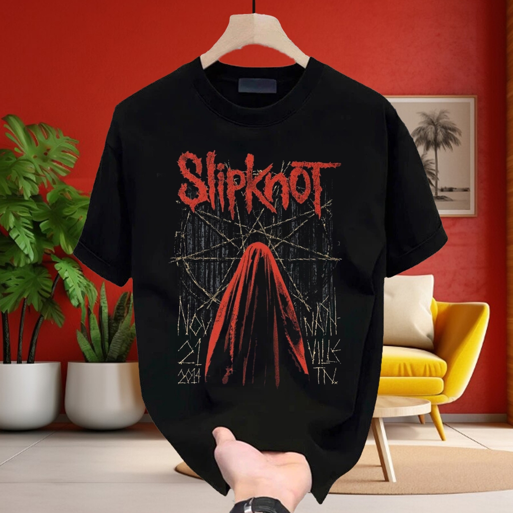 Jual T-shirt Baju Distro 24s 200 Gsm Unisex Kaos metal SLIPKNOT ...