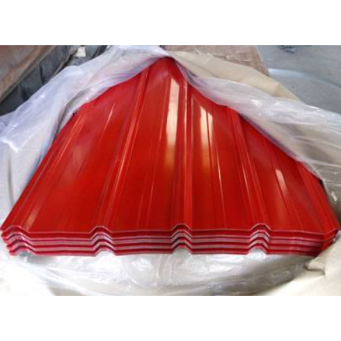 Jual Atap Spandek Merah Lebar 75cm Spandex Galvalum Warna 750mm Panjang ...