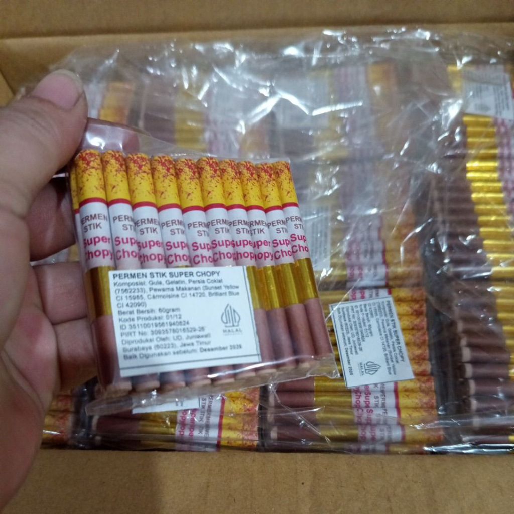 Jual PERMEN STIK JADUL SUPER CHOPY HARGA 1 BKS | Shopee Indonesia
