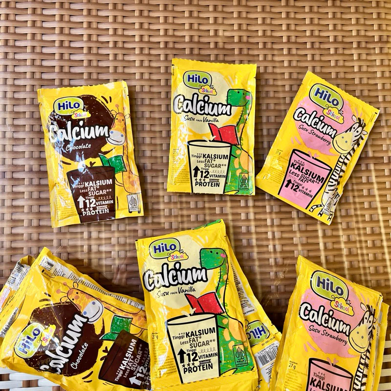 Jual HiLo School Renceng isi 20 Sachet | Hilo Susu Tinggi Kalsium Lebih ...