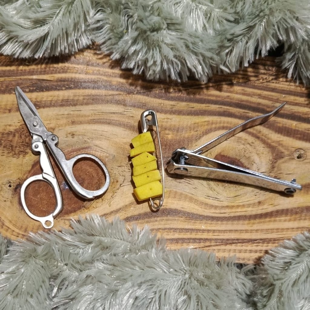 Jual peniti delingo bangle/gunting kecil dan gunting kuku paket 3 ...