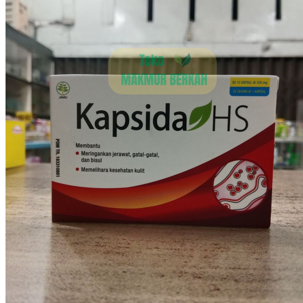 Jual Kapsida HS (1 Box @ 12 Kapsul) | Shopee Indonesia