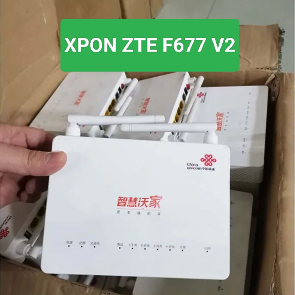 Jual ZTE F677 V2 XPON ONT MENU ORANGE BISA GPON/EPON wifi | Shopee ...