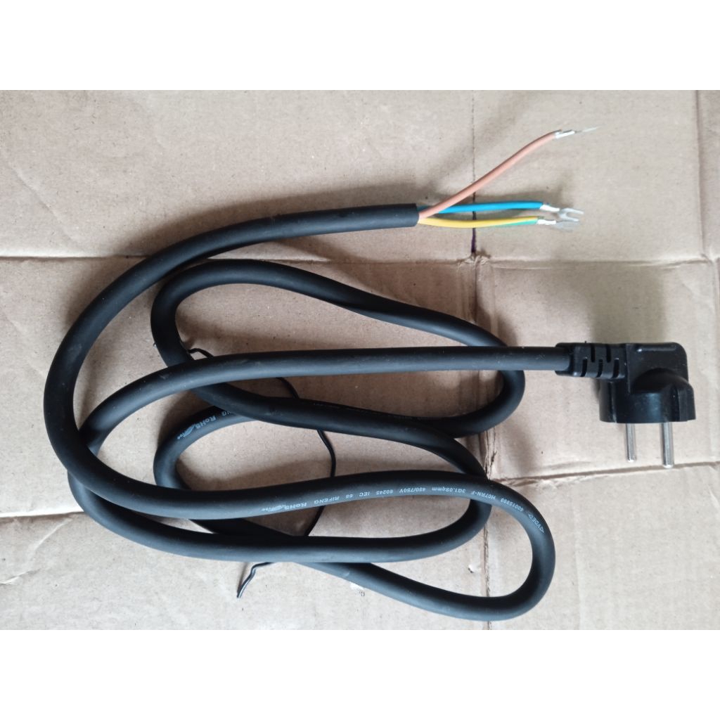 Jual kabel power isi 3 multi fungsi/kabel mesin jahit/sanyo/kulkas ...