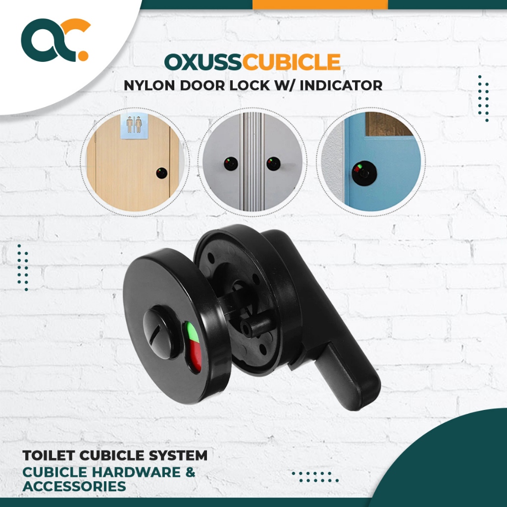 Jual Nylon Indicator Lock Set Partisi Toilet Cubicle Kunci Pintu ...