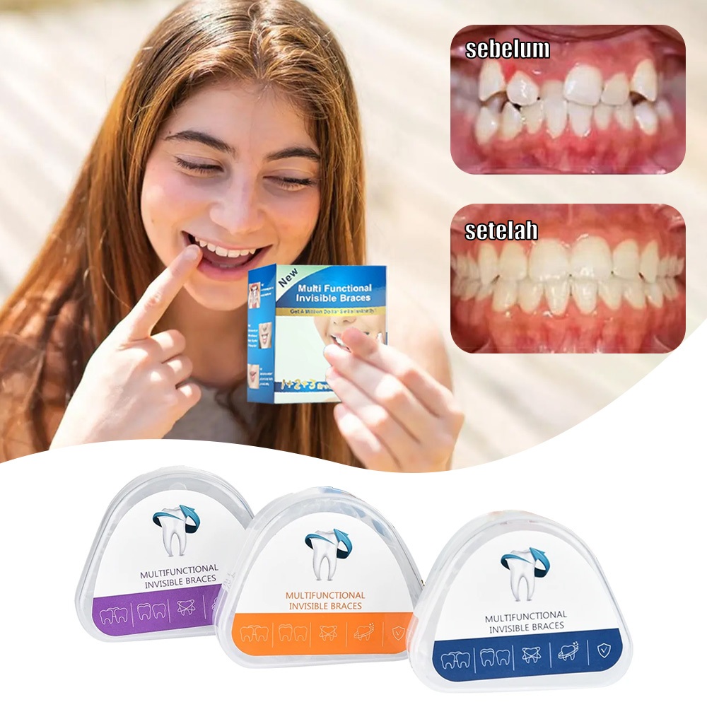 Jual 3pcs dewasa Teeth Trainer Alignment Retainer Perapi Gigi Perapih ...