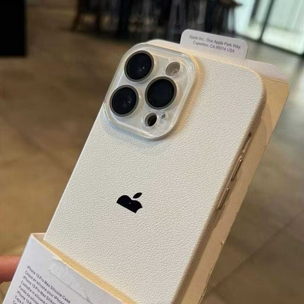 Jual Casing Case IPHONE 15 PROMAX White Leather | Shopee Indonesia