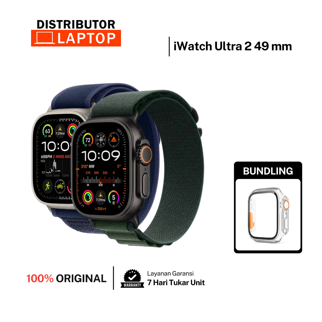 Jual Λpple Watch Ultra 2 / iWatch Ultra 2 GPS 49mm Titanium Original ...