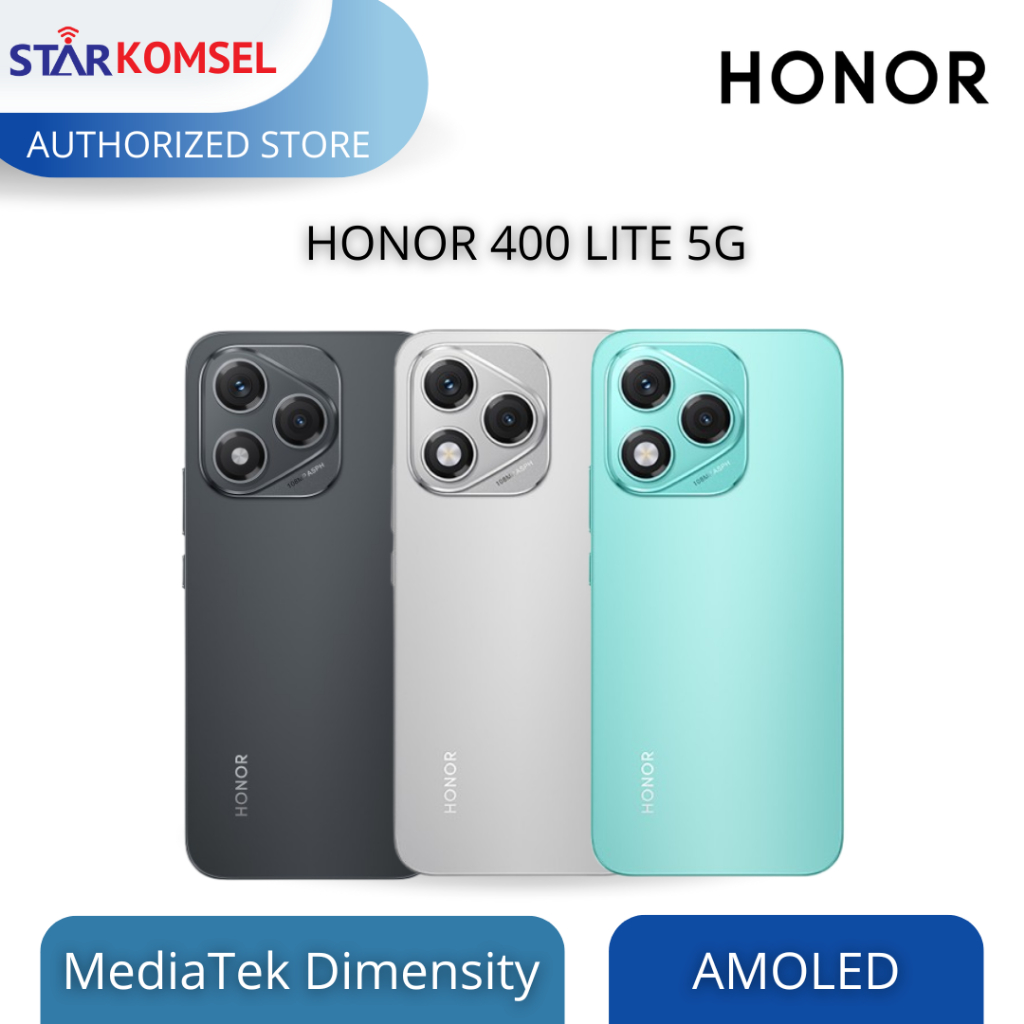 Jual HP HONOR 400 LITE 5G 8/256 NFC GARANSI RESMI HONOR INDONESIA ...