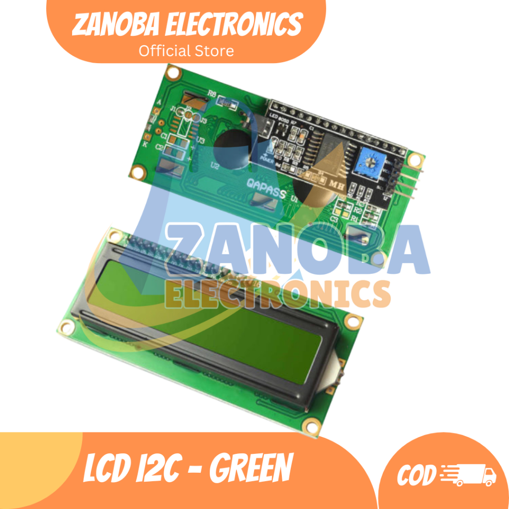 Jual LCD I2C + GREEN COLOR | Shopee Indonesia
