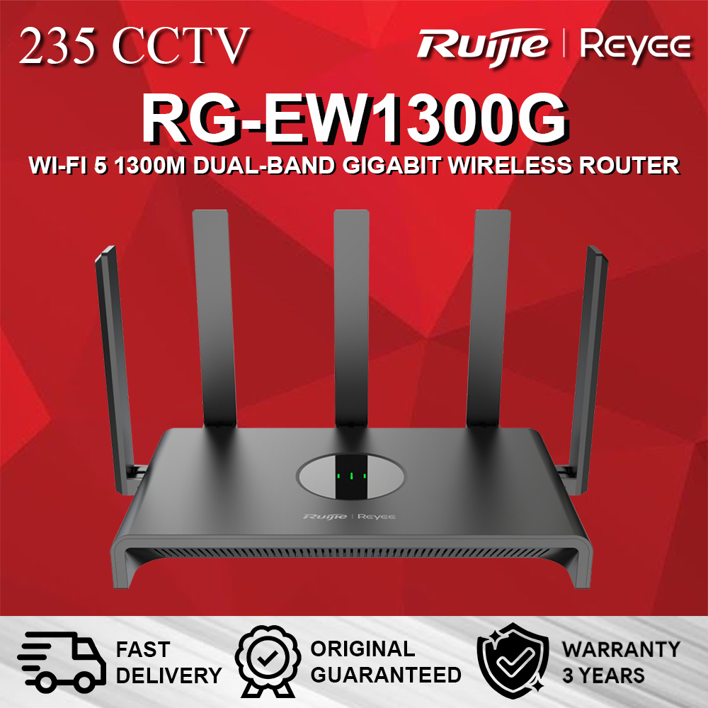 Jual RUIJIE REYEE RG-EW1300G WI-FI 5 1300M DUAL-BAND GIGABIT WIRELESS ...