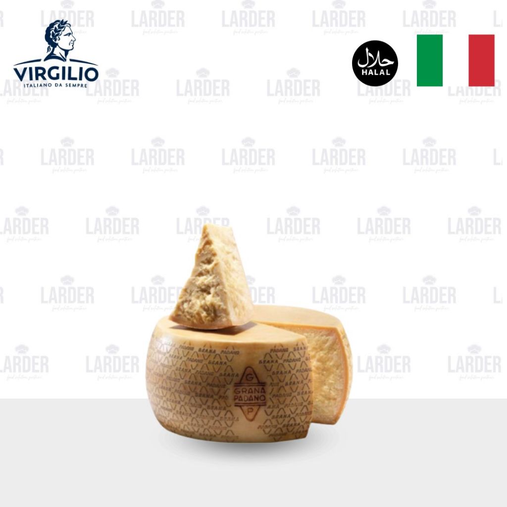 Jual VIRGILIO Grana Padano Full Wheel Keju +-39KG Grana Padano dengan ...