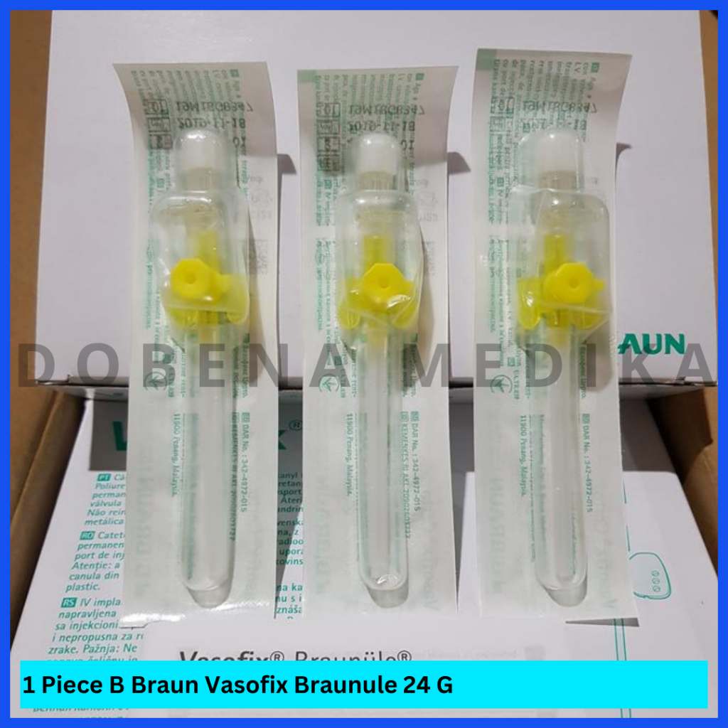 Jual Vasofix B Braun Braunule 18 20 22 24 G Per Piece / Vasofix BBraun ...