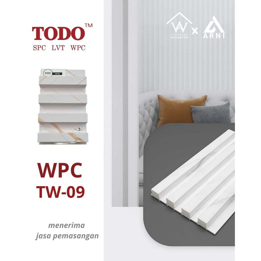 Jual WPC Wall Panel Todo Series Tebal 21mm | Shopee Indonesia