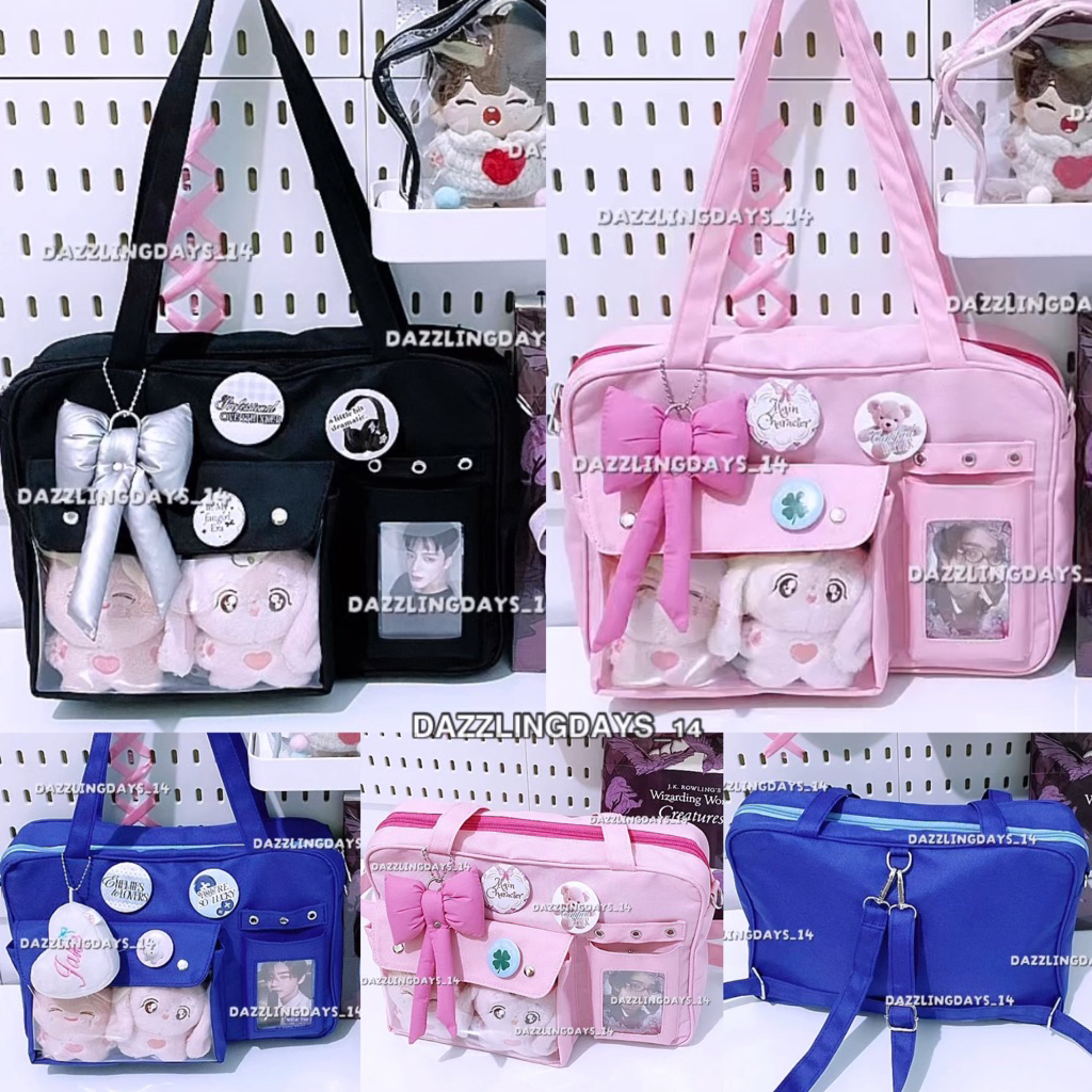 Jual READY STOCK JENNIE PVC ITA BAG / TOTE BAG / SHOULDER BAG / TAS ...